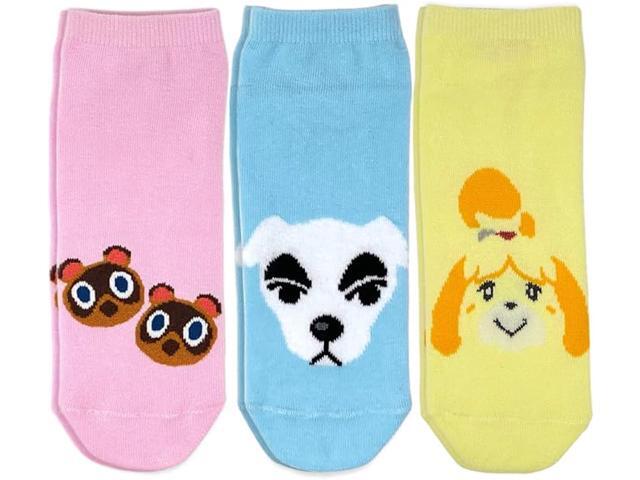Official Animal Crossing: New Horizons Ankle Socks (3 Packs) - Newegg.com