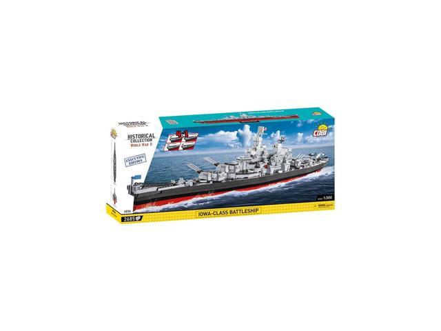 COBI Historical Collection World War II IOWA-Class Battleship, 4-in-1 ...