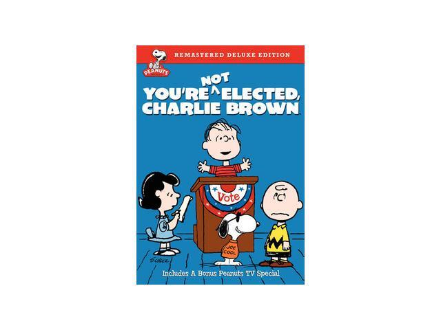 PEANUTS-YOURE NOT ELECTED CHARLIE BROWN (DVD/DELUXE EDITION) - Newegg.com