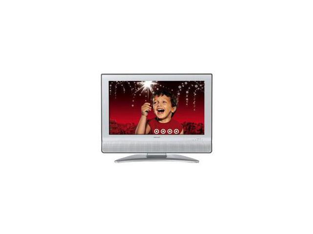 SHARP LC20DV20U 20" Silver LCD TV with Built-in DVD Player & PC Input ...