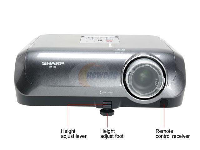 SHARP DT-100 DLP Home Theater Projector - Newegg.com