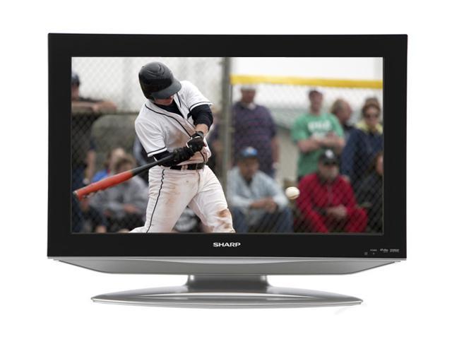 SHARP 26" 720p LCD HDTV w/ Progressive Scan DVD Player - LC-26DV12U ...