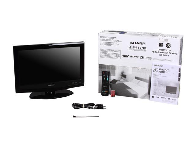 Sharp 19" 720p LCD HDTV - Newegg.com