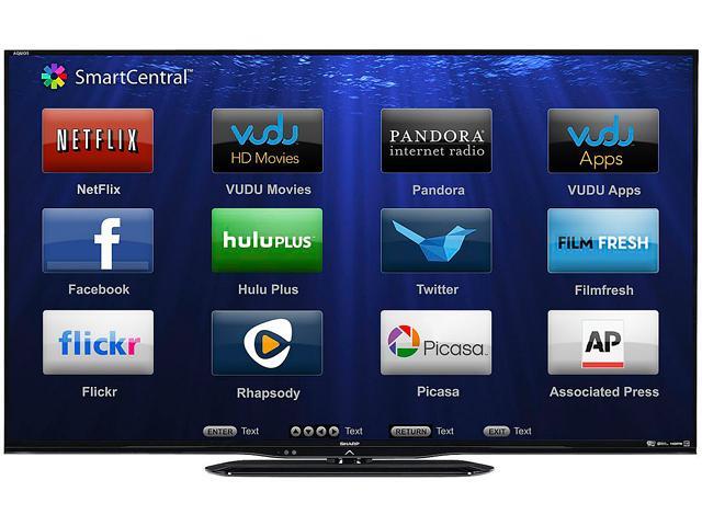 Sharp 50" 1080p 120Hz LED-LCD HDTV - LC50LE650U - Newegg.com