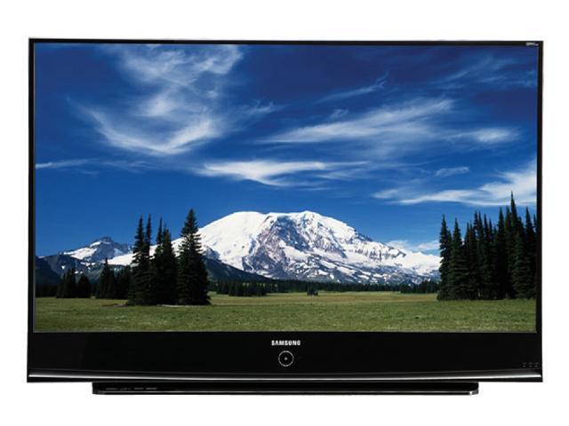 SAMSUNG 56" 720p slim depth DLP HDTV - HL-T5675S - Newegg.com