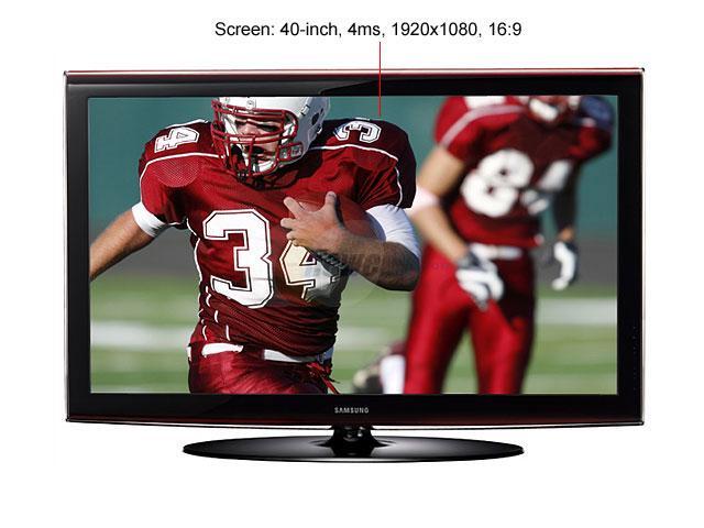 SAMSUNG ToC 40" 1080p 120Hz LCD HDTV w/ DNIe - LN40A650 - Newegg.com
