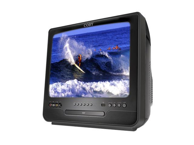 COBY TV-DVD2090 20" Color Tube TV with ATSC Tuner & Built-In DVD Player ...