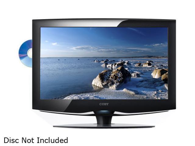 COBY TFDVD2495 24" Black 1080p LCD HDTV with Built-In DVD Player ...