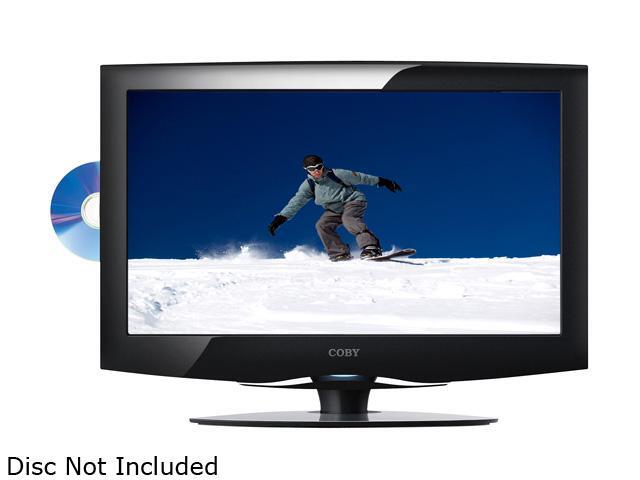 COBY LEDVD1996 19" Black LED-Backlit HDTV with DVD Player - Newegg.com