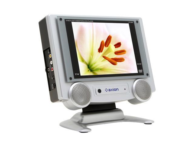 axion AXN7080A 8" Silver 4:3 LCD TV with Slot-in DVD Player - Newegg.com