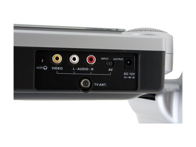 axion AXN7080A 8" Silver 4:3 LCD TV with Slot-in DVD Player - Newegg.com