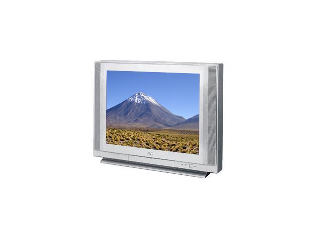 JVC AV27F577 27'' Aspect Ratio 4:3 Silver CRT TV With ATSC Tuner ...