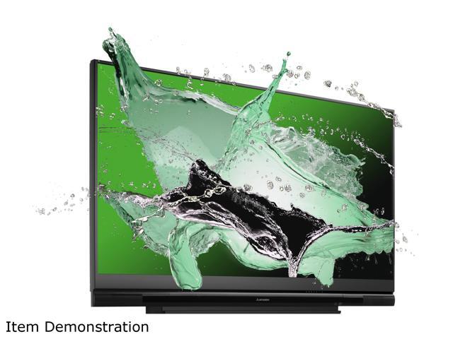 MITSUBISHI ELECTRIC WD-82738 82" DLP 3D Ready 1080p 120Hz HDTV - Newegg.com
