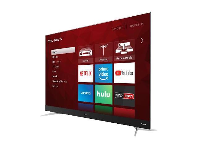 TCL 75C807 Class C-Series 75-Inch 4K UHD Dolby Vision HDR ROKU Smart TV ...