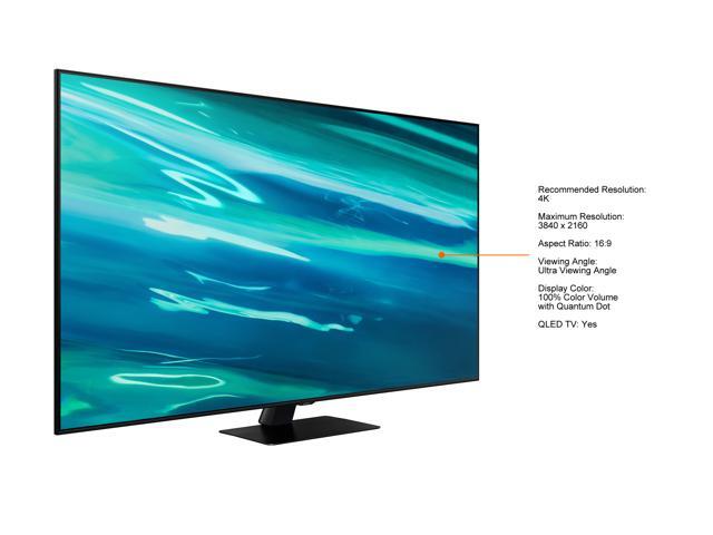 Samsung QLED Q80 Series 85" 4K LED TV (2021) - Newegg.com