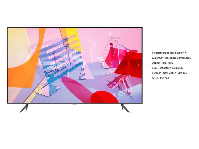 Refurbished: Samsung QLED Q60 Series 65" 4K Motion Rate 120 Smart LED ...