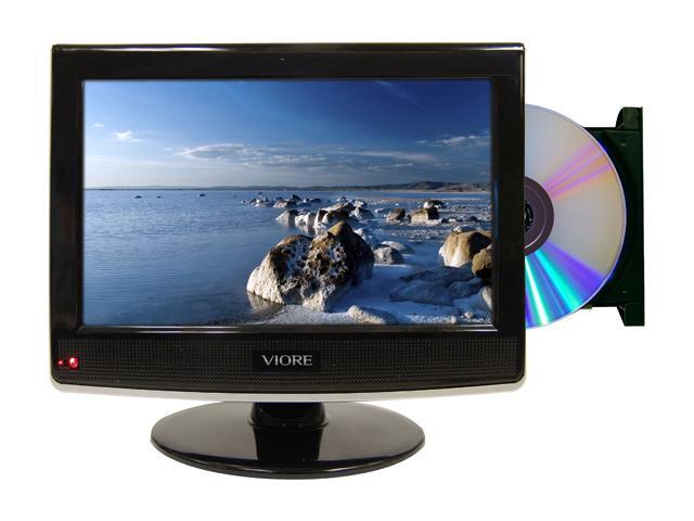 Viore 10.2" 16:9 Portable LCD TV With Built-in DVD Player PLCD10V59 ...