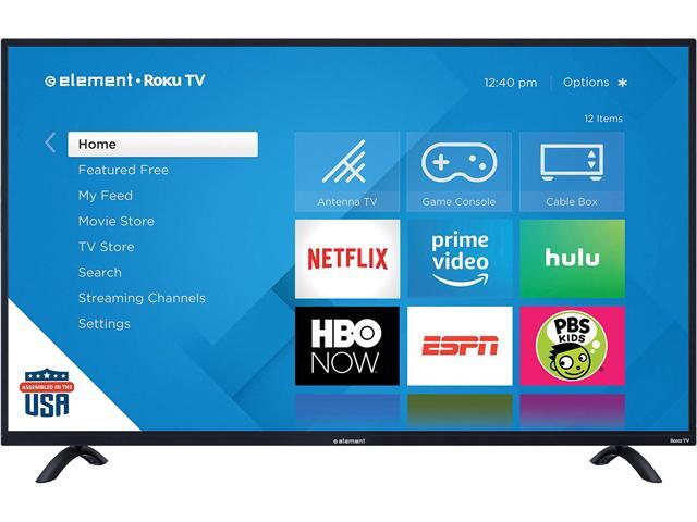 Refurbished: ELEMENT 50" 4K Effective Refresh Rate 120Hz 4K (2160P) UHD ...