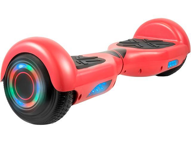 AOB Hoverboard in Red with Bluetooth Speakers - Newegg.com