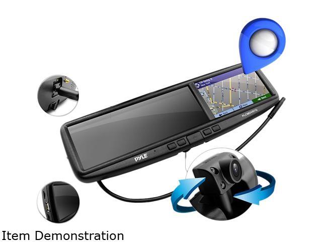 Pyle PLCMDVR7G HD Smart Rearview Backup Camera & Mirror Monitor System ...
