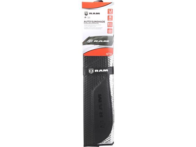 Plasticolor NUT_003860R01 Ram Black Matte Accordion Bubble Sunshade ...