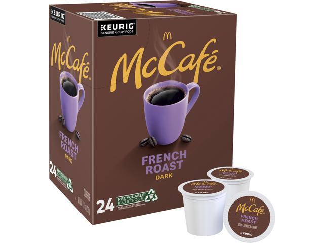 Green Mountain McCafe K-Cup French Roast Coffee - Dark/Bold - 24/Box ...