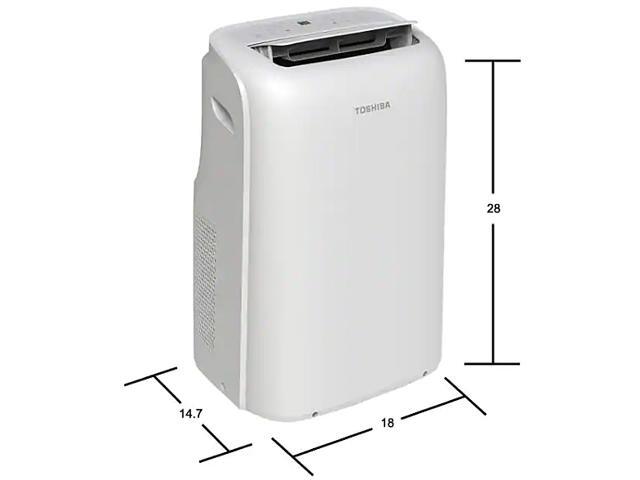 Toshiba RAC-PD1013CWRU 10,000 / 7,000 DOE SACC Cooling Capacity (BTU ...