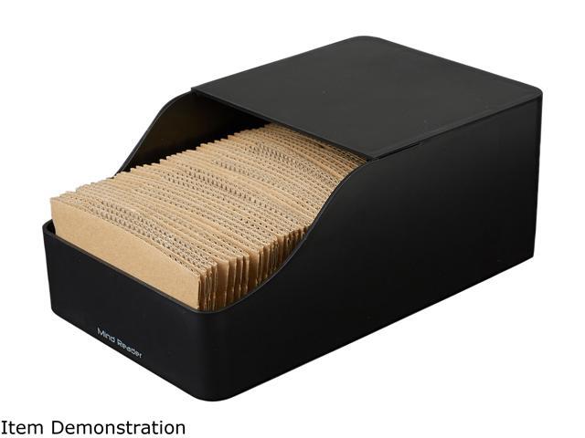 Mind Reader SLED-BLK Black 50 Capacity Spring Loaded Coffee Sleeve ...