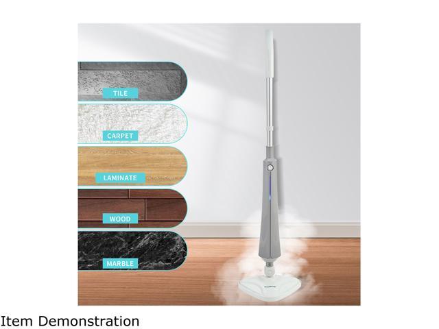 True & Tidy STM-300 Multi-Surface Steam Mop, 1300-Watt, Gray - Newegg.com