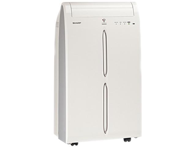 SHARP CVP10RC 10,000 Cooling Capacity (BTU) Portable Air Conditioner ...