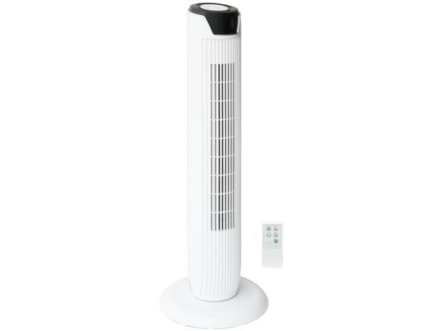 Sunpentown SF-1536W 36" Tower Fan with Remote and Timer, White - Newegg.com