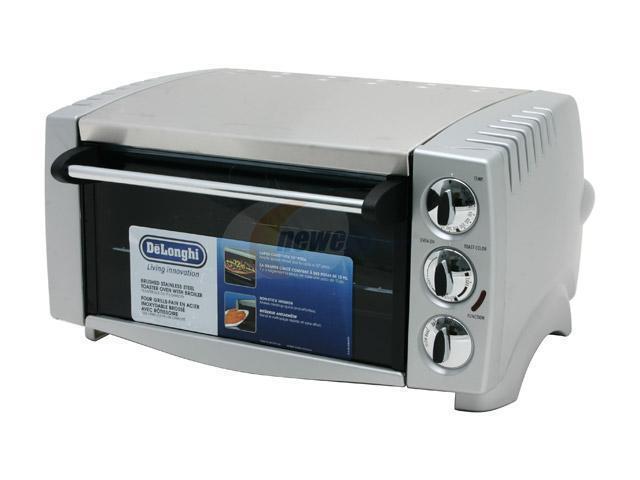 DeLonghi EO1238 Brushed Stainless Steel Toaster Oven - Newegg.com