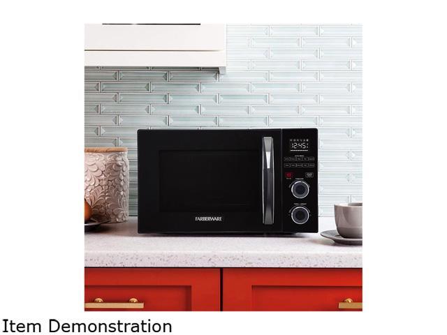 Farberware Gourmet FMO10AHSBKA 1.0 Cu. Ft 1500-Watt Microwave Oven with ...