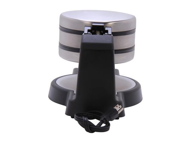 Refurbished: Waring Pro WWM1200PC Stainless Steel Double Belgian Waffle ...