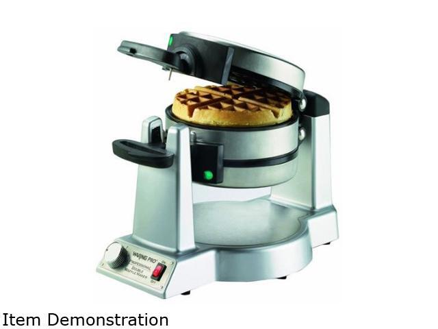 Refurbished: Waring Pro WWM1200PC Stainless Steel Double Belgian Waffle ...