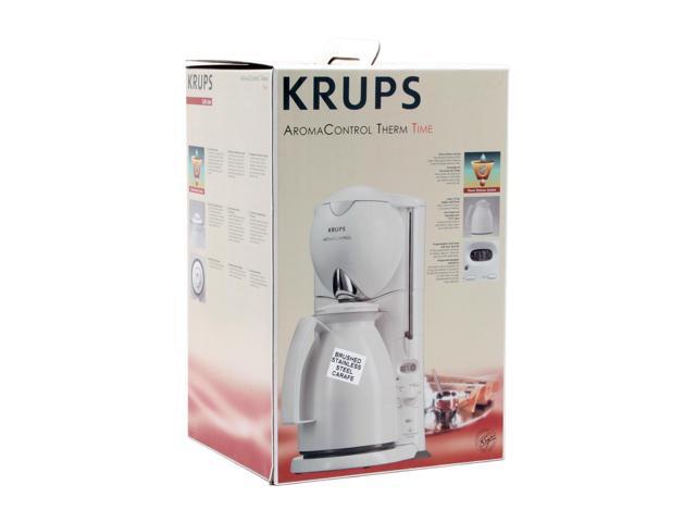 KRUPS 229-7A Aroma Control Coffeemaker with Thermal Carafe and ...