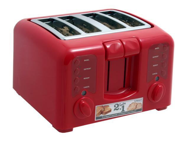 Cuisinart CPT-140R Red Compact 4-Slice Toaster - Newegg.com