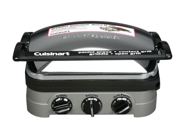 Cuisinart GRID-8PC Chrome multifunctional Griddler Gourmet maker ...