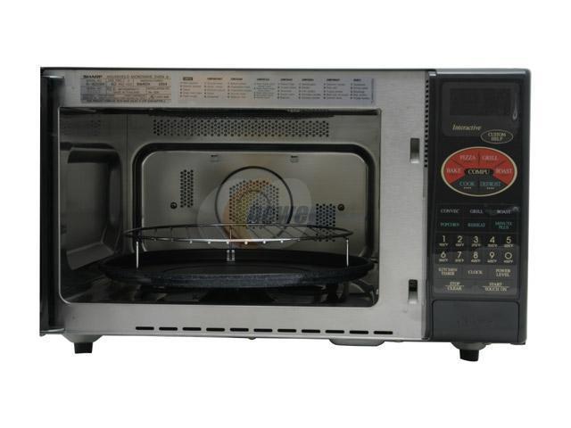 Open Box: Sharp Convection Microwave Oven R-820BK - Newegg.com