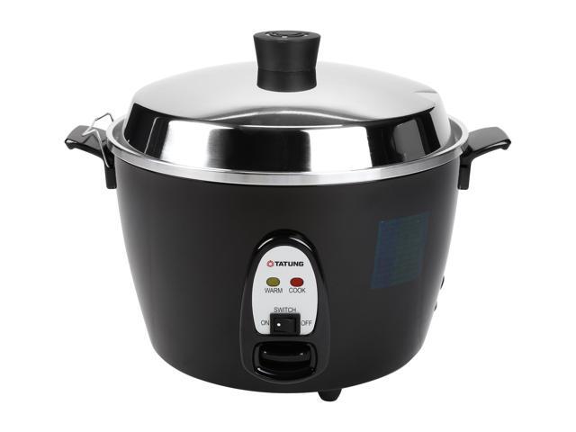 TATUNG Multi-Functional Cooker and Steamer, Black, 20 Cups cooked//10 ...