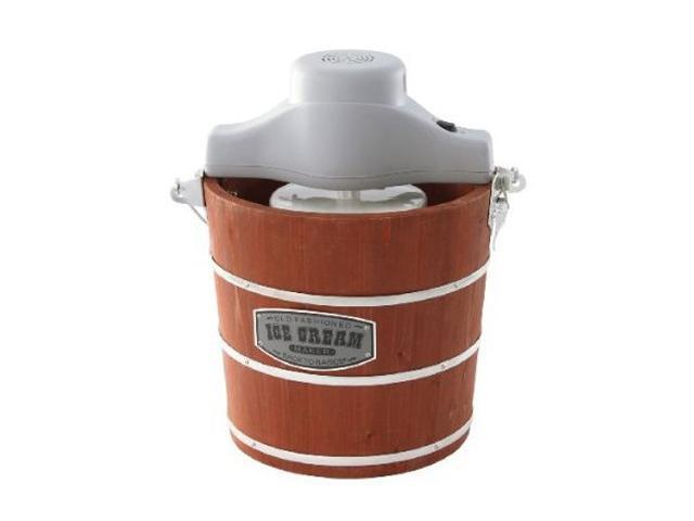 Back to Basics IC10801 Wooden Bucket Ice Cream Maker - Newegg.com