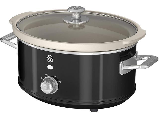 Salton SF17021BN Black Retro Slow Cooker - Newegg.com