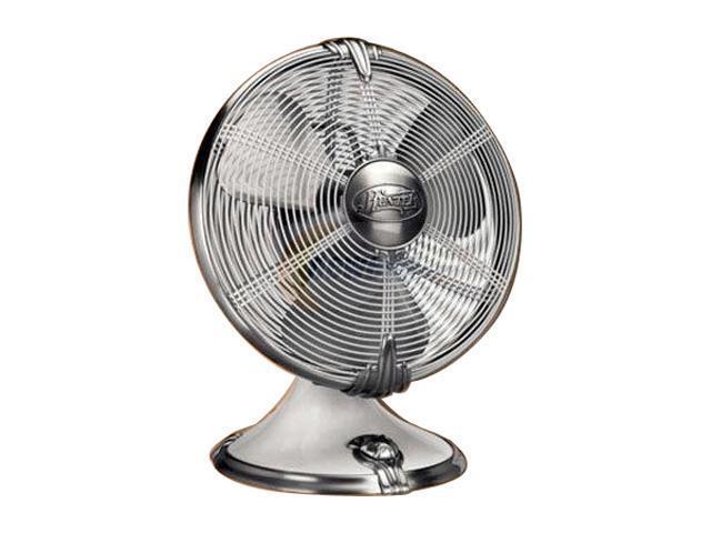 Hunter 90046 12" Oscillating Table Fan Pearl White - Newegg.com