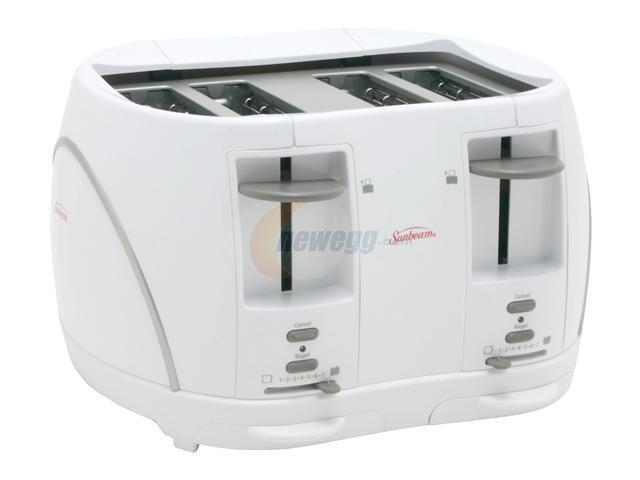 Sunbeam Product Inc. 6277 White 4-Slice Toaster - Newegg.com