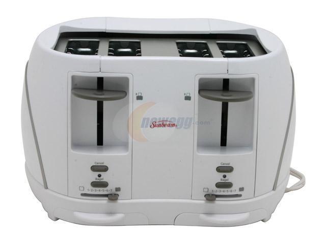 Sunbeam Product Inc. 6277 White 4-Slice Toaster - Newegg.com