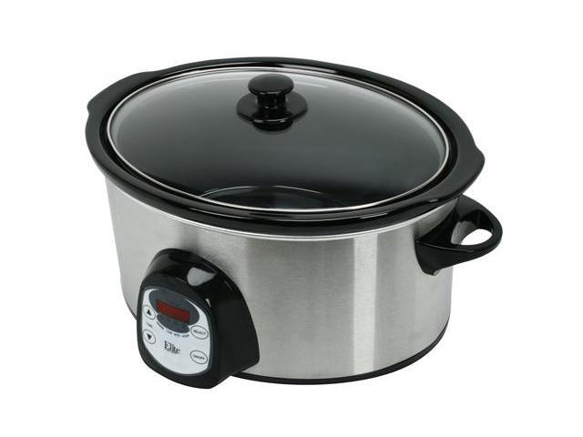 Maxi-Matic MST-6000 Stainless Steel Elite Platinum Programmable Slow ...