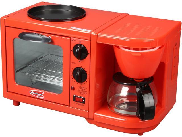 Elite EBK-200R Red 3-in-1 Multifunction Breakfast Center - Newegg.com