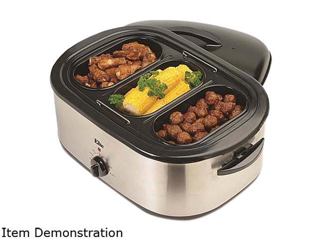 Elite Platinum ERO-210BK 18Qt. Roaster Oven with Buffet Server ...