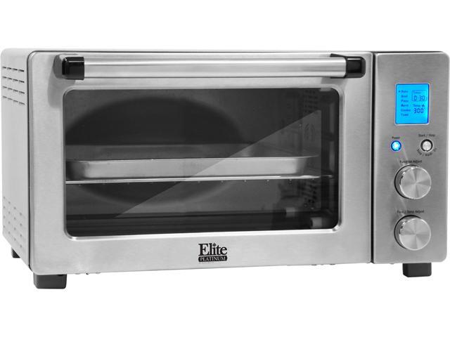 Maxi-Matic ETO-1231 Silver Elite Platinum 6 Slice Smart Toaster Oven ...