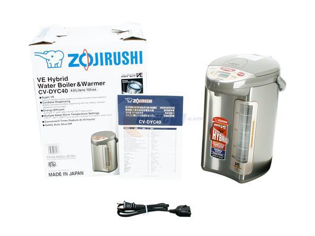 ZOJIRUSHI CV-DYC40 VE Hybrid Water Boiler & Warmer - Newegg.com